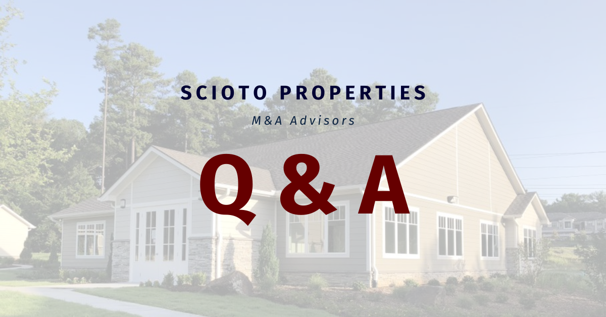 Scioto Properties Q&A Series: How Much Do M&A Advisors Cost - Scioto